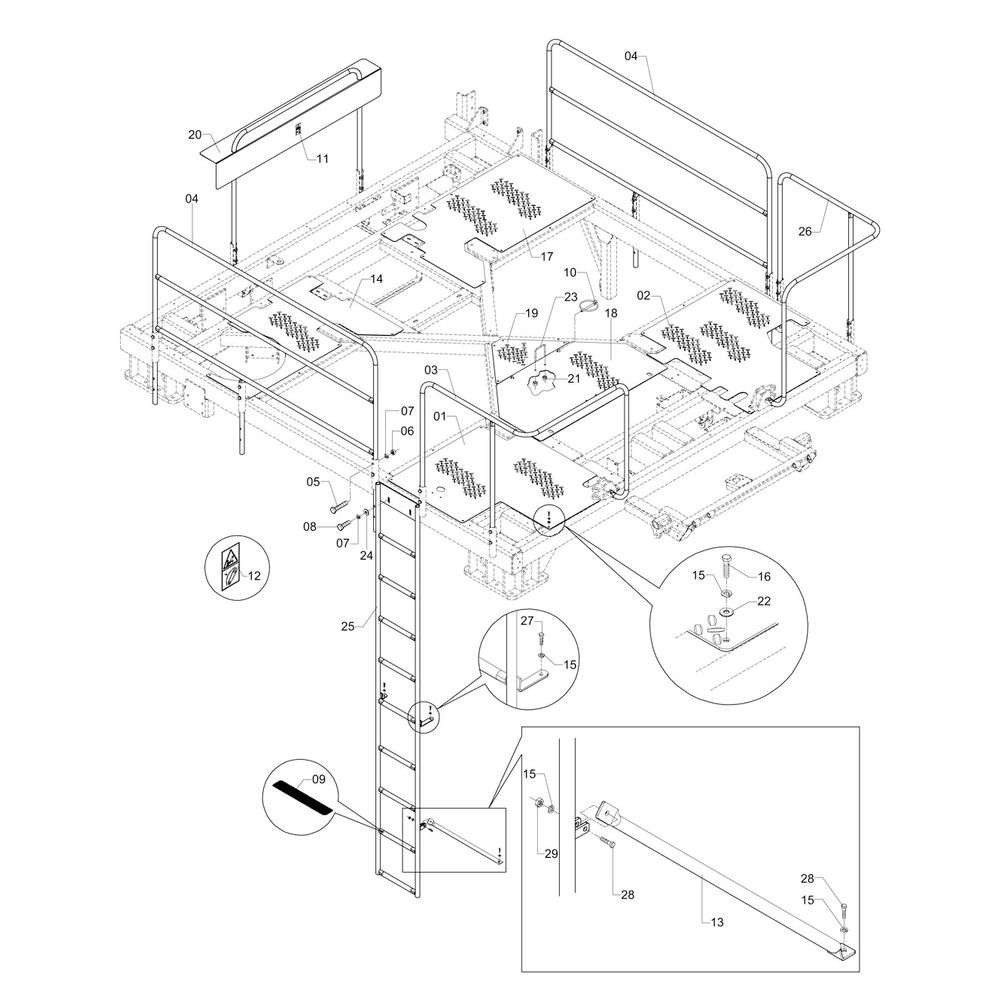 PISO E CORRIMÃO - 816842 - VERSÃO - SAP-2008/10- -0 - Jacto